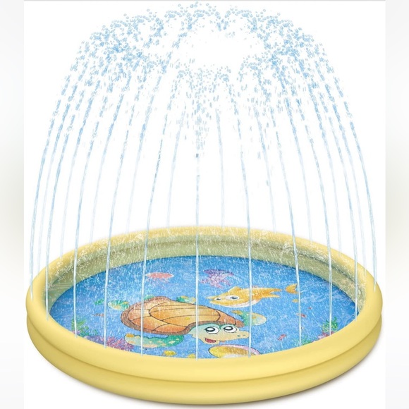 Swim | 68 Splash Pad Sprinkler For Kids Sprinkler Pool Inflatable ...